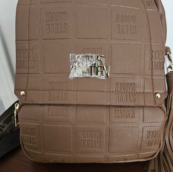 Steve Madden | Bags | Steve Madden New Style Nwt Brown Tampa Backpack ...